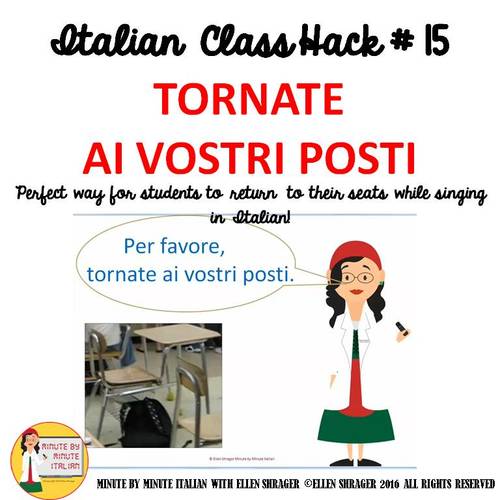 Italian Transition Video Return to Seats for CI TCI TPRS 90% Target ...