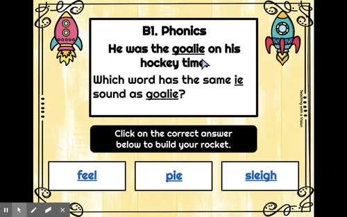 2nd Grade MyView Unit 2 Week 3, Digital Build a Rocket Assessment Practice