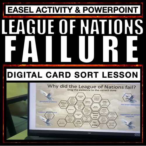 League of Nations Failure Lesson | Card Sort Investigation | Gr 8–12