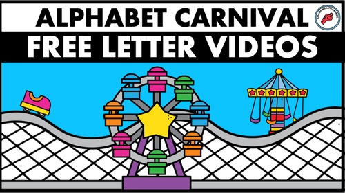 FREE Alphabet Letter Videos-Alphabet Carnival Videos-Science of Reading