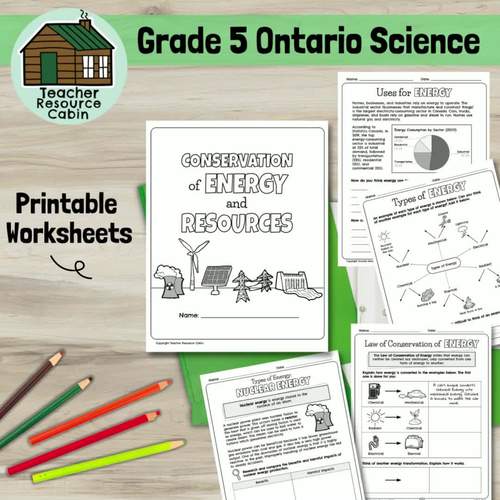 Grade 5 Science Workbooks (NEW 2022 Ontario Curriculum) | TPT