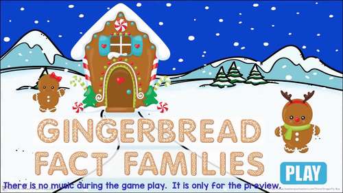 Christmas Fact Family for PowerPoint™ Google Slides™ & Boom Learning™