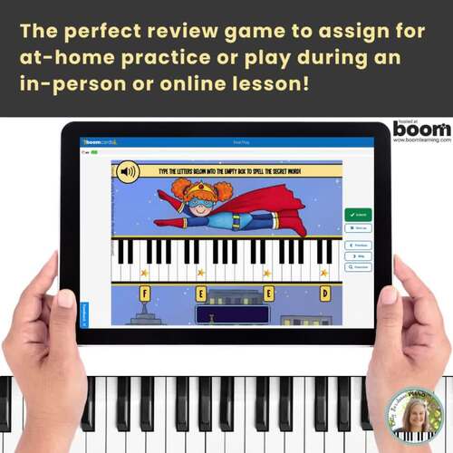 Spelling Words with the Music Alphabet BOOM™ Cards - 4-, 5-, & 6-Letter ...