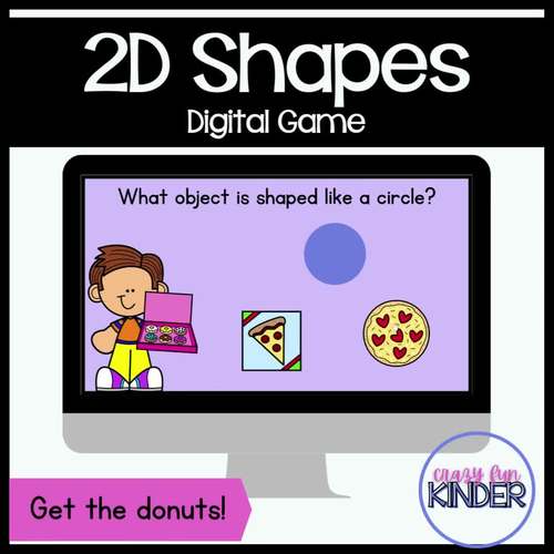 2D and 3D Shape Attribute Digital Game for Kindergarten by Crazy Fun Kinder