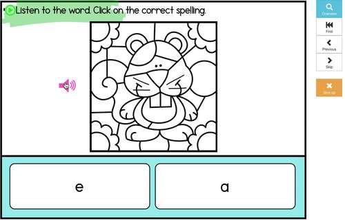 Digital Color by PrePrimer Sight Words | BOOM CARDS™ | Set 1 | TPT