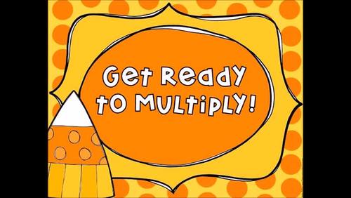 Multiplication Math Facts Review Practice Video Fun Fall Multiplication ...