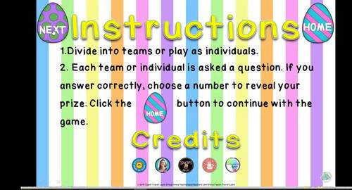 Bring Your Own Questions Easter PPT Review Game Ten Board Bundle