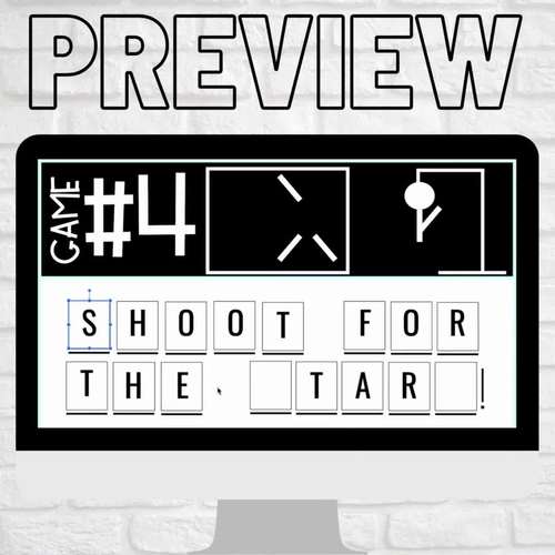 Digital Hangman Game (2) | Distance Learning | Zoom Games by Class with ...