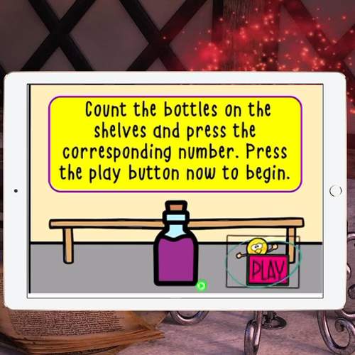 Find the numbers 0 to 10 Boom cards Halloween frogs and potions | TPT