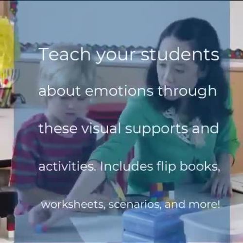 Social Skills and Emotional Visual Supports and Activities | TpT