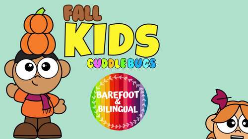 Fall Kids Clipart - Cuddlebugs Collection - Cute Fall Clipart | TPT