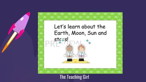 EARTH, SUN, AND MOON by The Teaching Girl | TPT