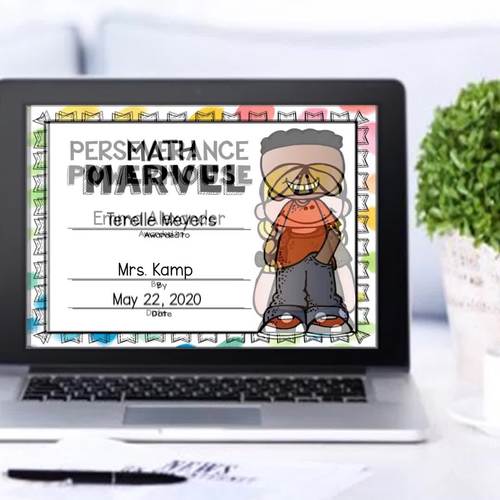 End of Year Awards - 160 EDITABLE COLOR, B&W + DIGITAL by Linda Kamp