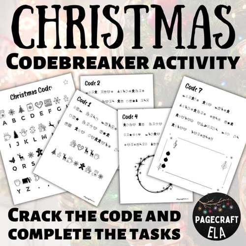 Christmas Activity | Codebreaker Tasks | Crack the Code | Festive ...