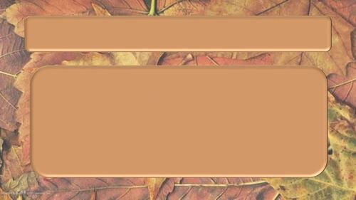 Fall Leaves Autumn PPT PowerPoint Template Professional Unique! FUN!