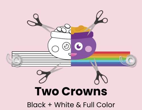 Pot of Gold Crown / Hat / Mask / Costume / Animal / Headband ** Two ...