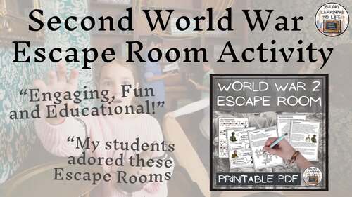 World War II Escape Room | Social Studies & History Activity | TPT