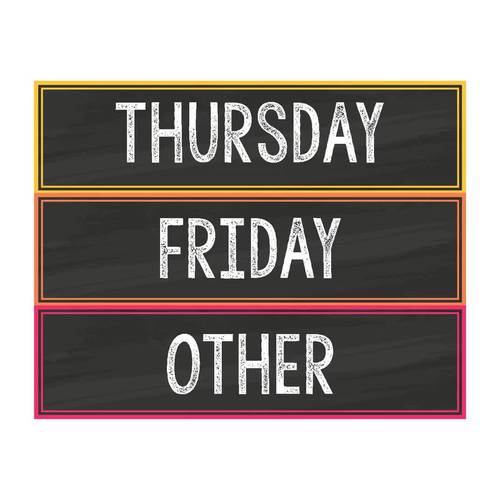 Sterilite Drawer Labels EDITABLE Bright Chalkboard Classroom Decor