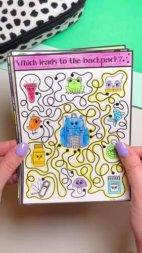 coloring sheets outdoors