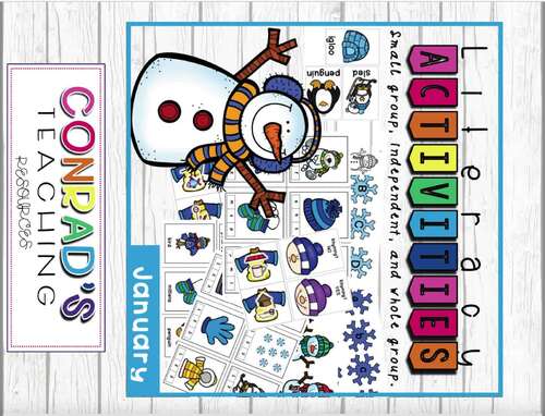 Winter-Activities-for-Kindergarten-winter-literacy-activities | TPT
