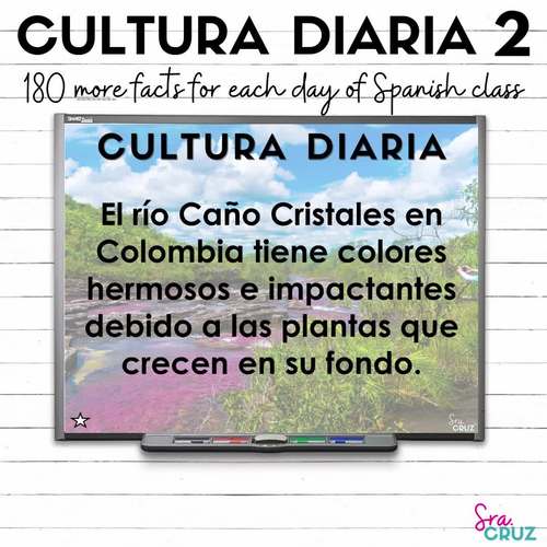Cultura Diaria 2 SPANISH Version - Warmups and Bellringers for Spanish ...
