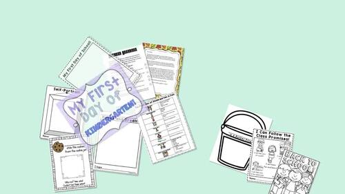 First Month of Kindergarten Success Kit | Back to School Activities ...