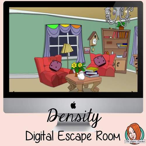 Density Science Escape Room Boom Cards by The Ginger Teacher | TpT