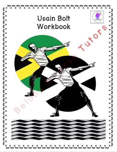 Athlete Usain Bolt Black History Work-pack by Diverse Tutors | TpT