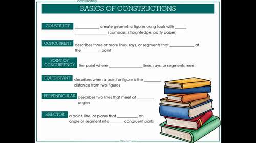 Geometry PowerPoint Special Segments & Constructions DISTANCE LEARNING