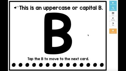 Letter Intro Boom Cards for Distance Learning | TPT