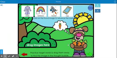 Boom Cards™ Springtime Pals Articulation: R & R Blends by Speech Hamster