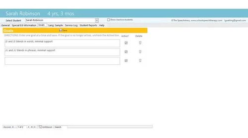 SLP Caseload Manager by The Speechstress | TPT
