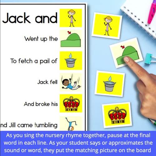 Nursery Rhymes for Early Speech and Language - 12 Interactive Visuals ...