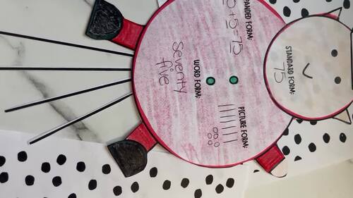 Thanksgiving Parade Elf Balloon Math Place Value Craft | TPT