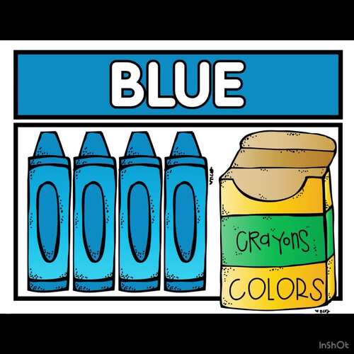 Kindergarten Color Word Posters – Printable Crayon Box Color Name Posters