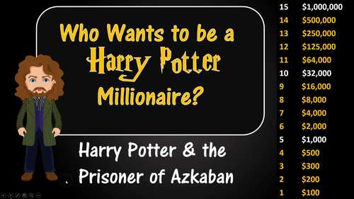 Who Wants to be a Harry Potter Millionaire? Harry Potter&The Prisoner ...