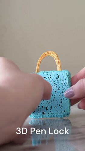 3D Pen STEM Lock Pattern and Vocabulary by Top Teaching Tidbits | TPT