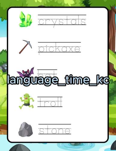 Halloween Troll preschool kindergarten activity book printable ...