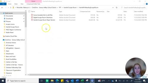 Hamlet Pre-Reading Escape Room - Digital and Paper Versions | TPT