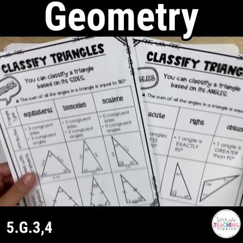 Geometry Resource Bundle - Digital & Printable by Terry's Teaching Tidbits