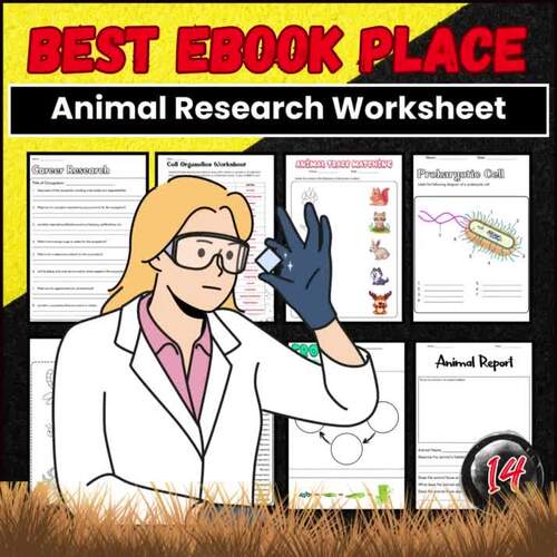 Animal Cycle Research Worksheet by Lib Anatomy school | TPT