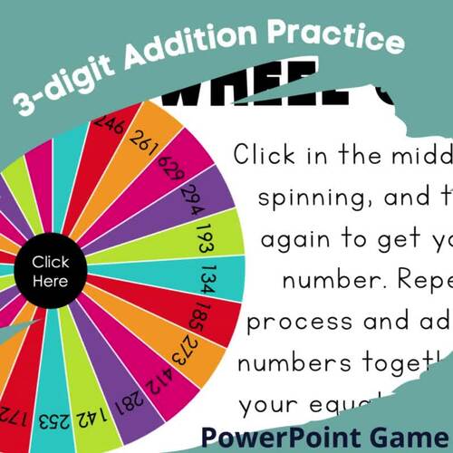 Addition With & Without Regrouping Math Fluency Powerpoint Game for ...