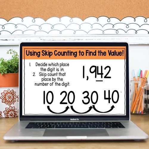 Place Value Slides | 4th Grade by Fantastically Fourth Grade | TpT