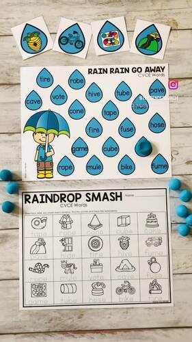 CVCE Long Vowel Smash Game - CVCE Long Vowel Practice Activities - CVCE ...