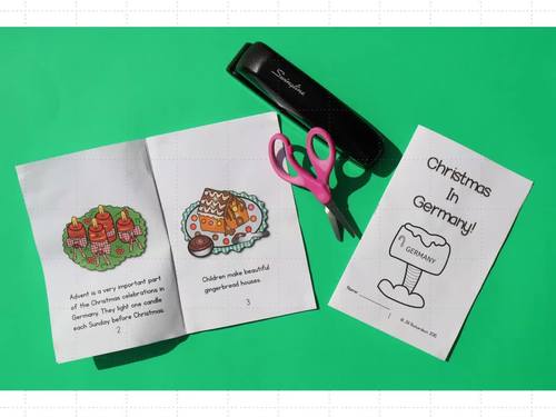 Christmas Around The World Emergent Readers Bundle Christmas ESL ...