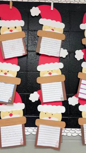 How Does Santa Go Down the Chimney? Christmas Craft | TPT