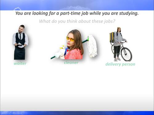 Looking for a Side Job / Complete Communicative ESL Lesson for Low (A2 ...