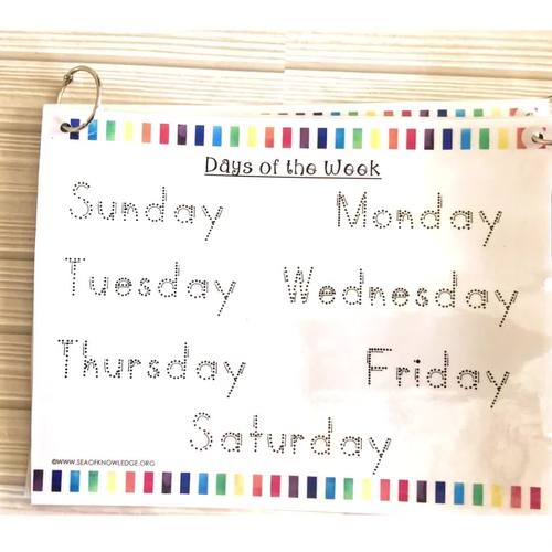 Editable Fall Busy Book | Preschool Learning Binder Age 3–4 | Fall