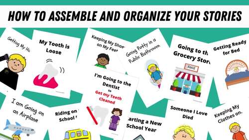 Medical Checkup Social Narrative Set - featuring a boy character