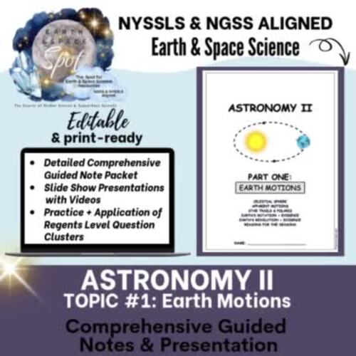 Astronomy II Notes - Topic #1: Earth Motions (Rotation Revolution ...